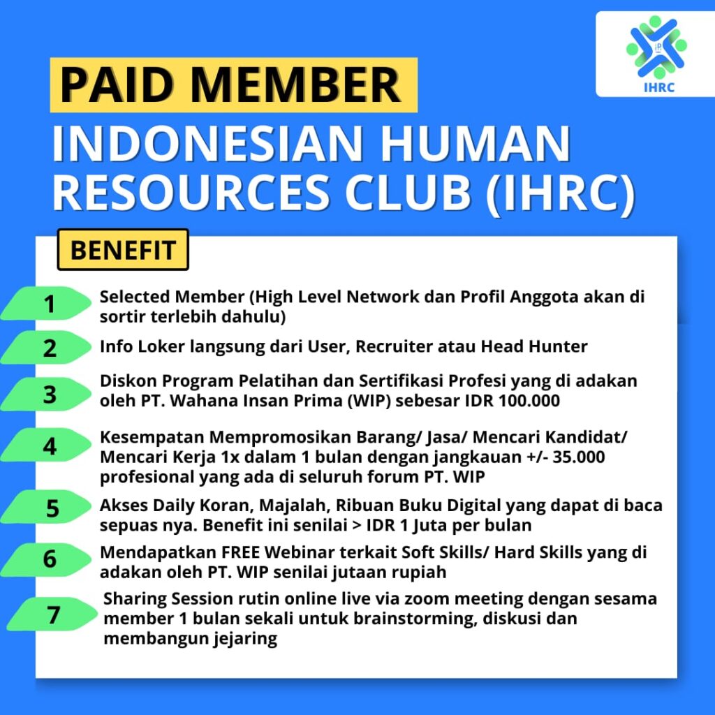 Indonesian Human Resource Club - Wahana Insan Prima